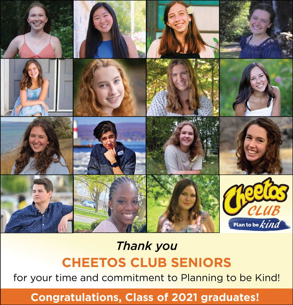 Cheetos Club Petoskey High School kindness initiative